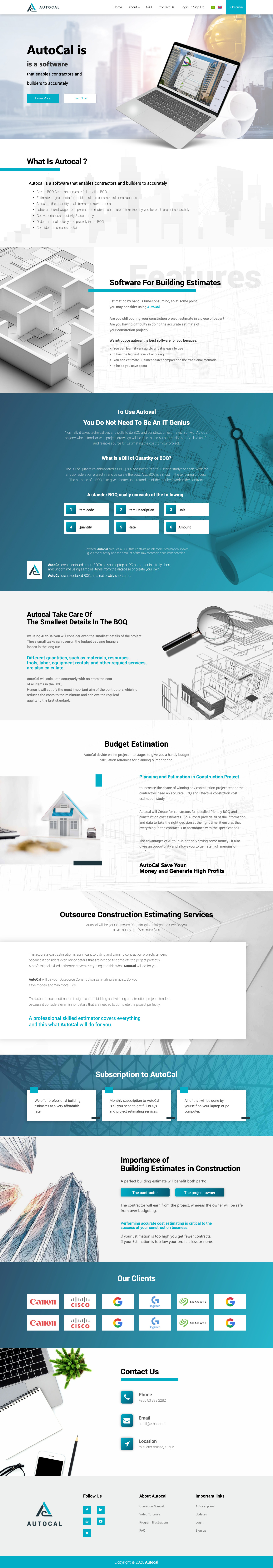 autocal website | نفذلي