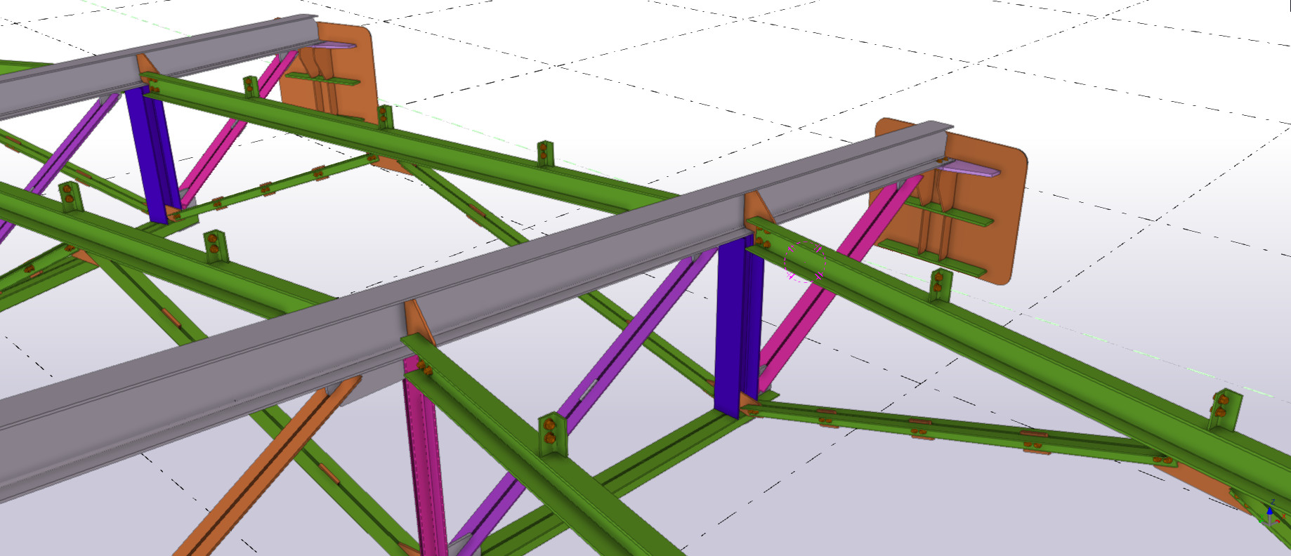 Tank roof trusses | نفذلي