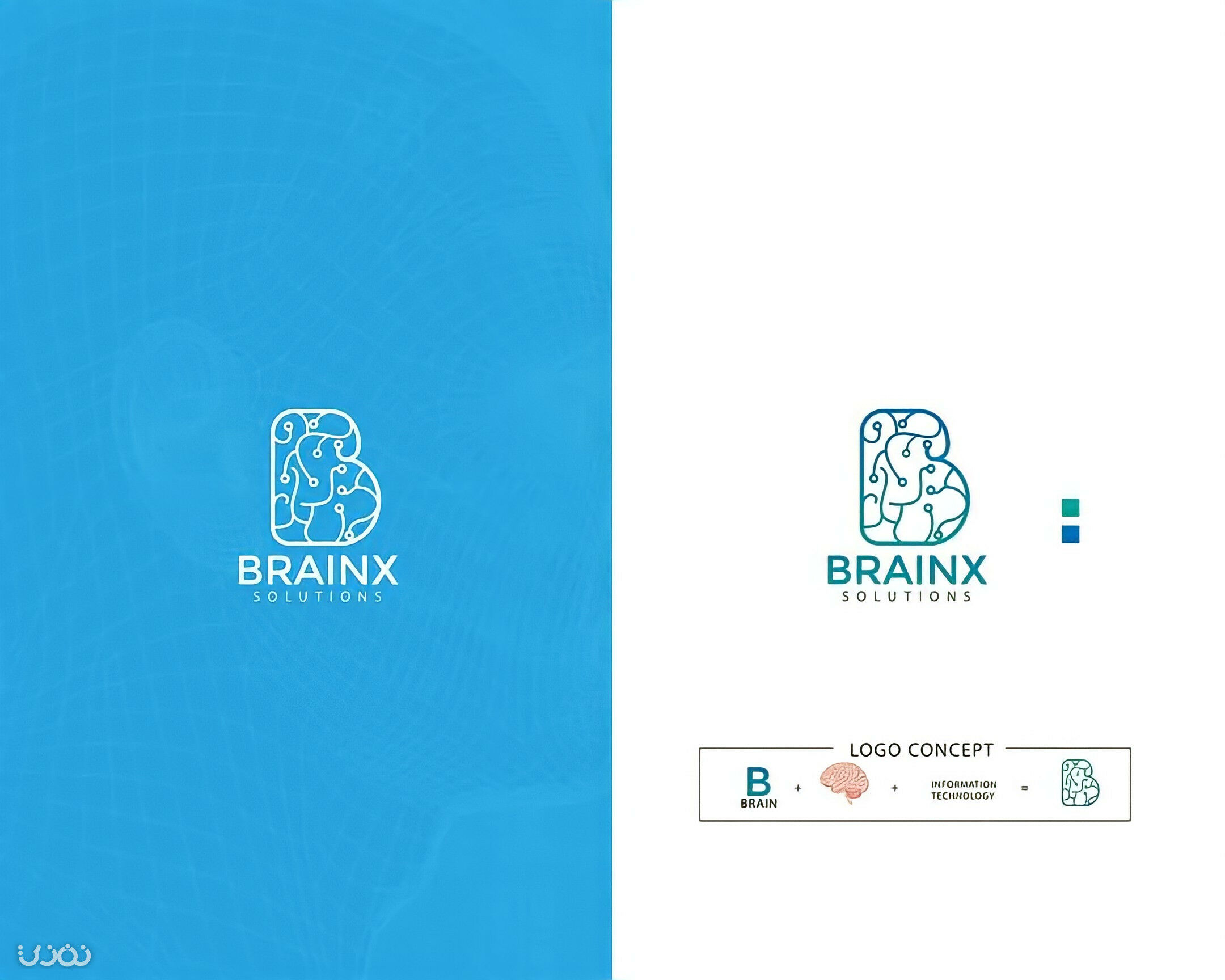 Logo for Brainx solution | نفذلي