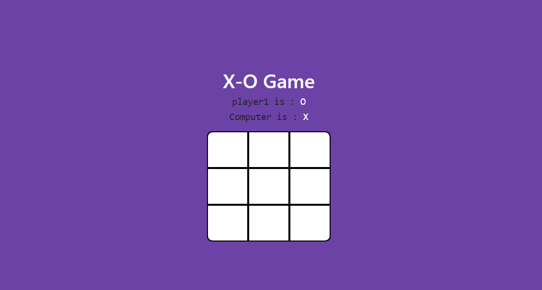 X-O Game two players | نفذلي