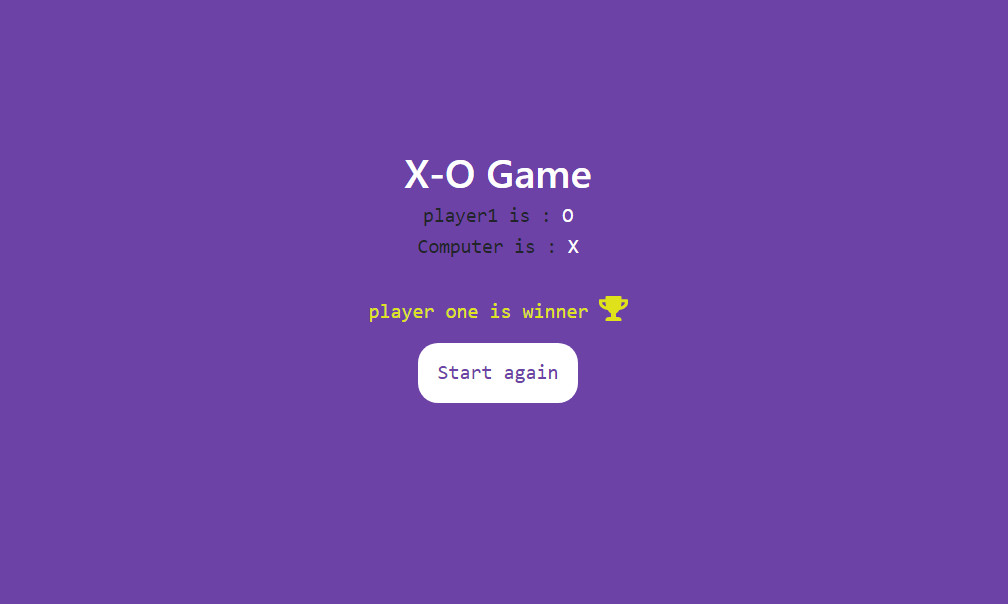 X-O Game two players | نفذلي