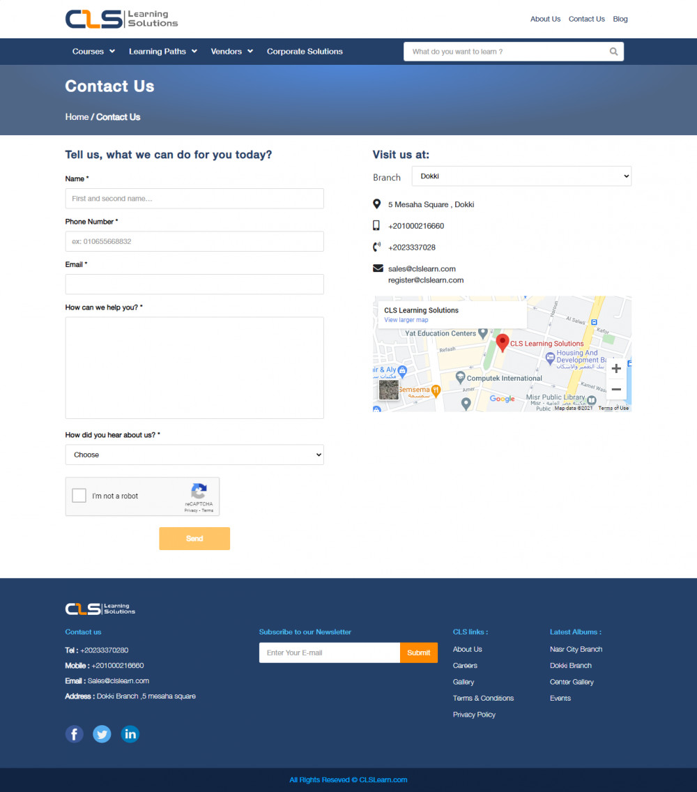 CLS Learning (WordPress) | نفذلي