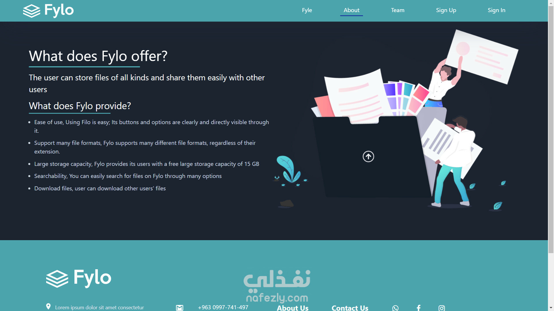 Fylo for your file | نفذلي