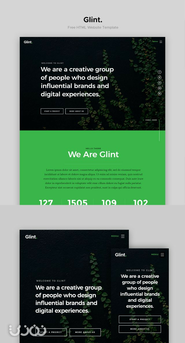 Glint Portfolio | نفذلي