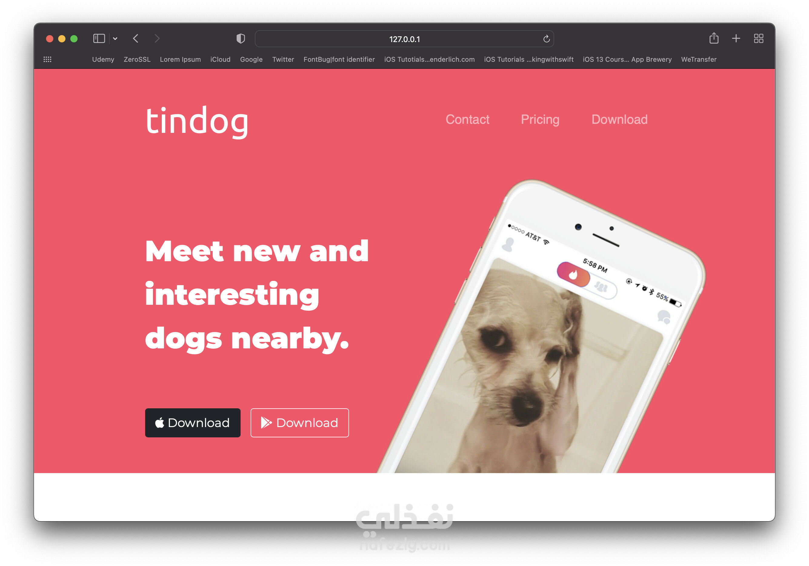 tinDog Website | نفذلي