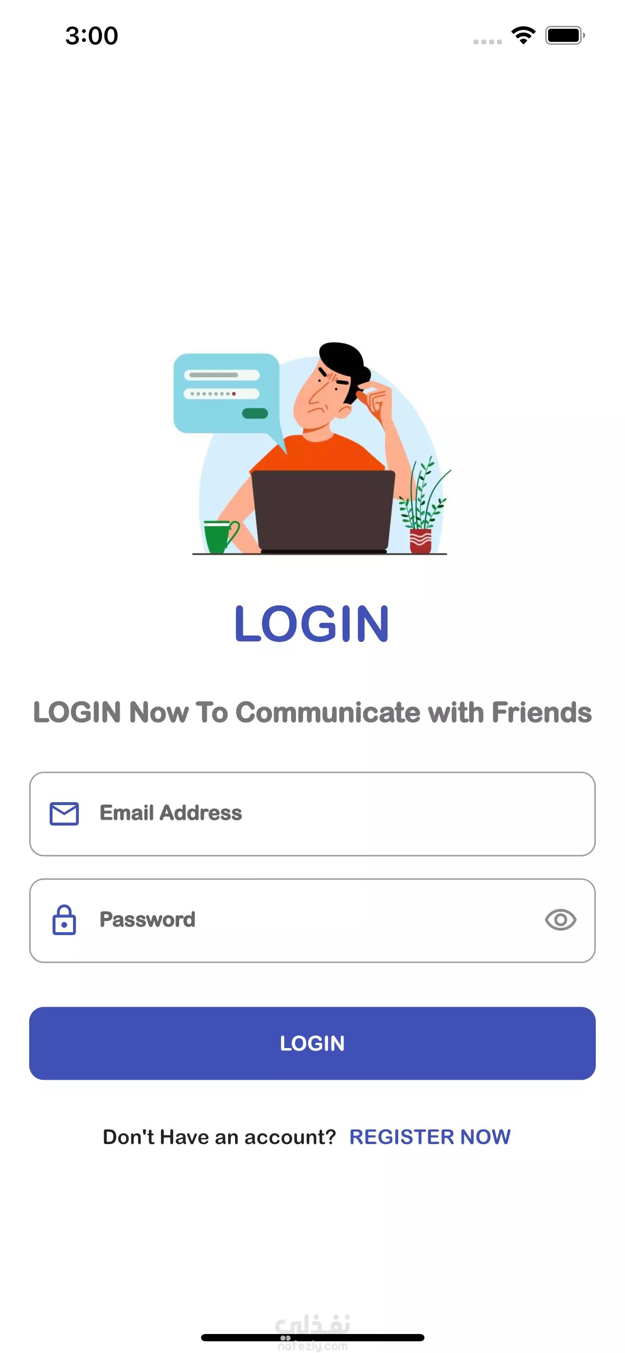Social Network APP With Firebase | نفذلي