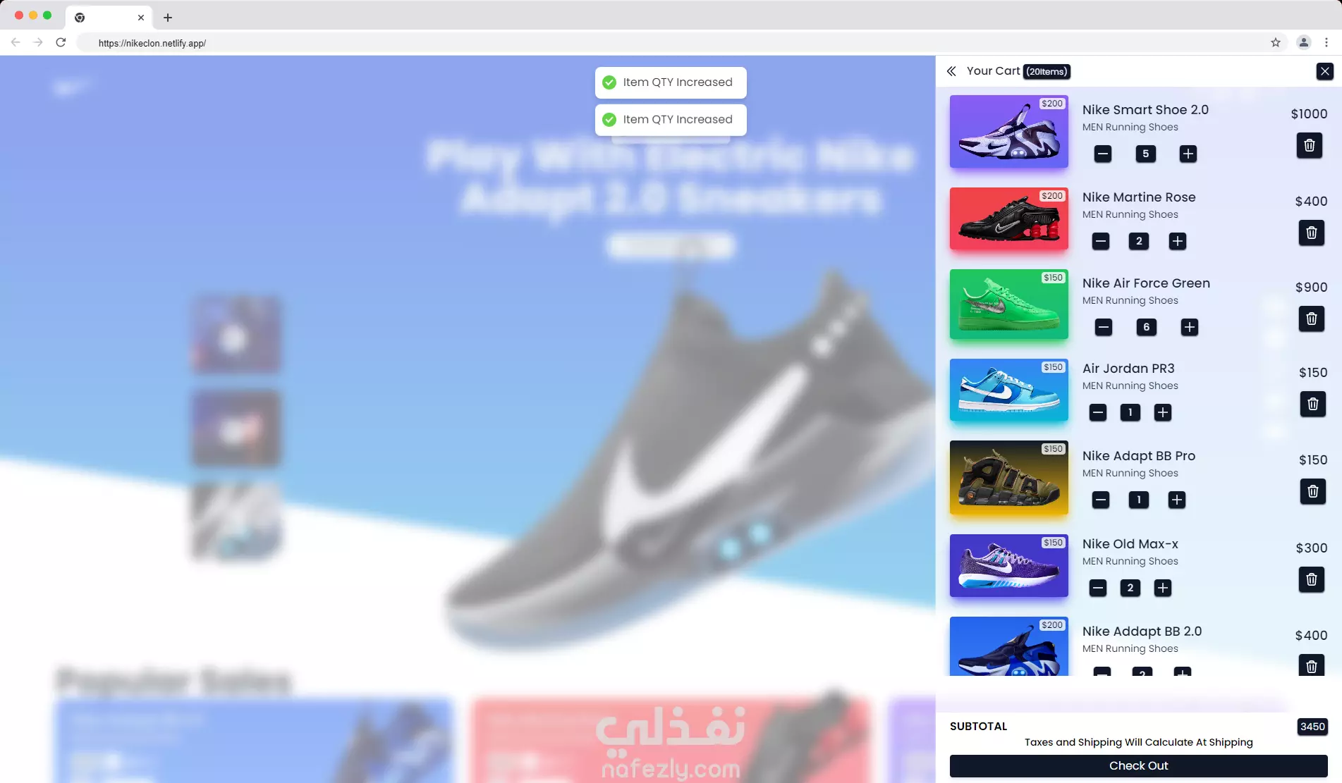 Nike Clone | نفذلي