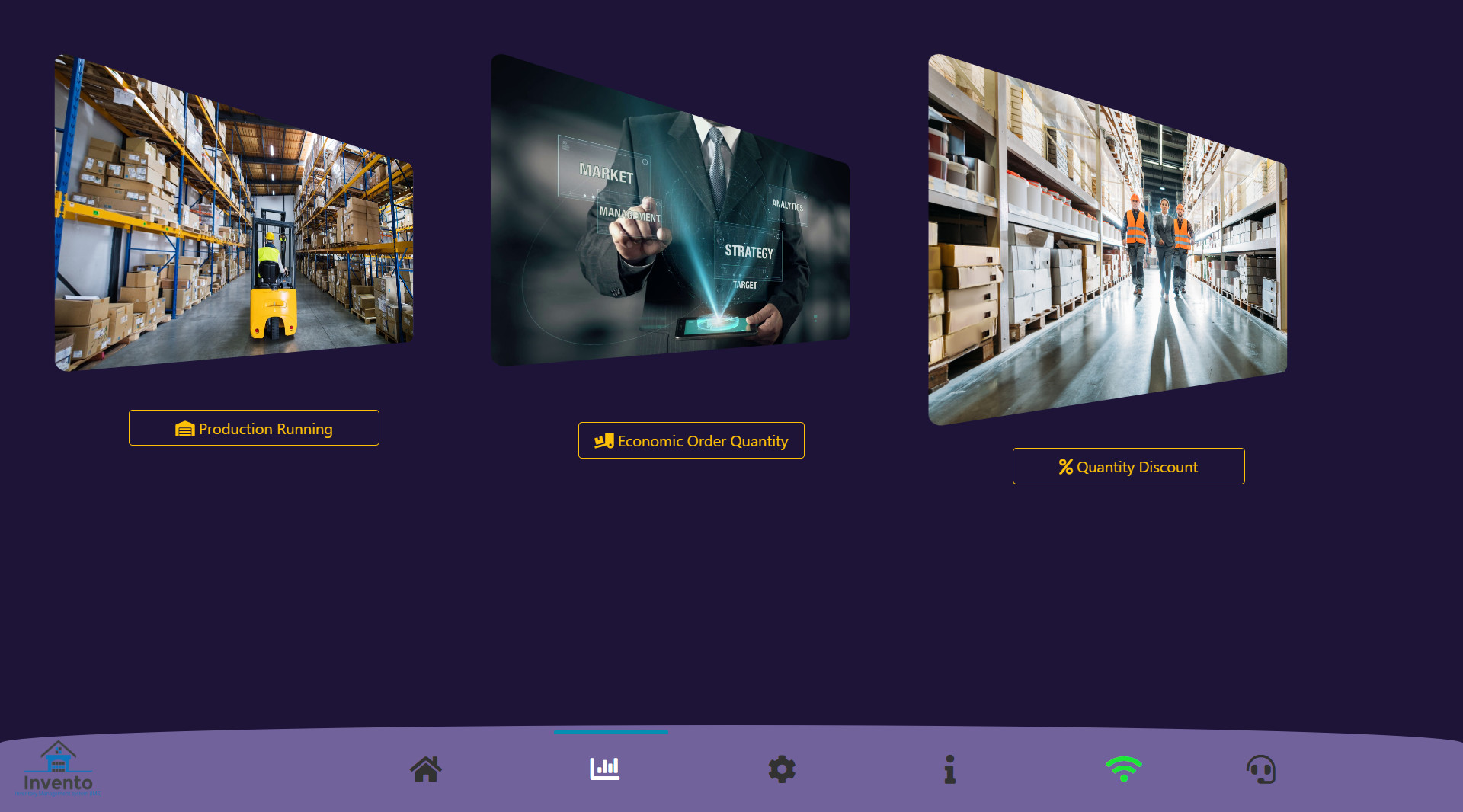 Inventory management simulation | نفذلي