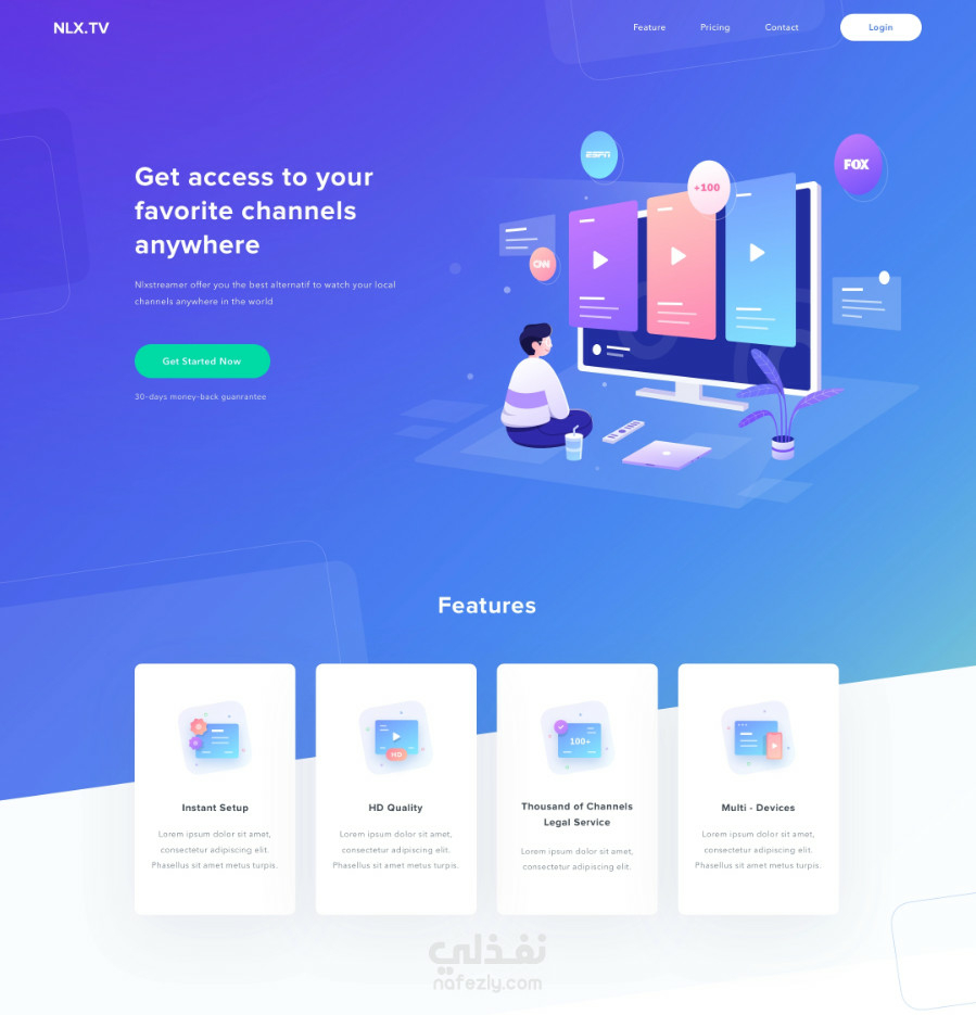 PSD-TO-HTML-CSS | نفذلي