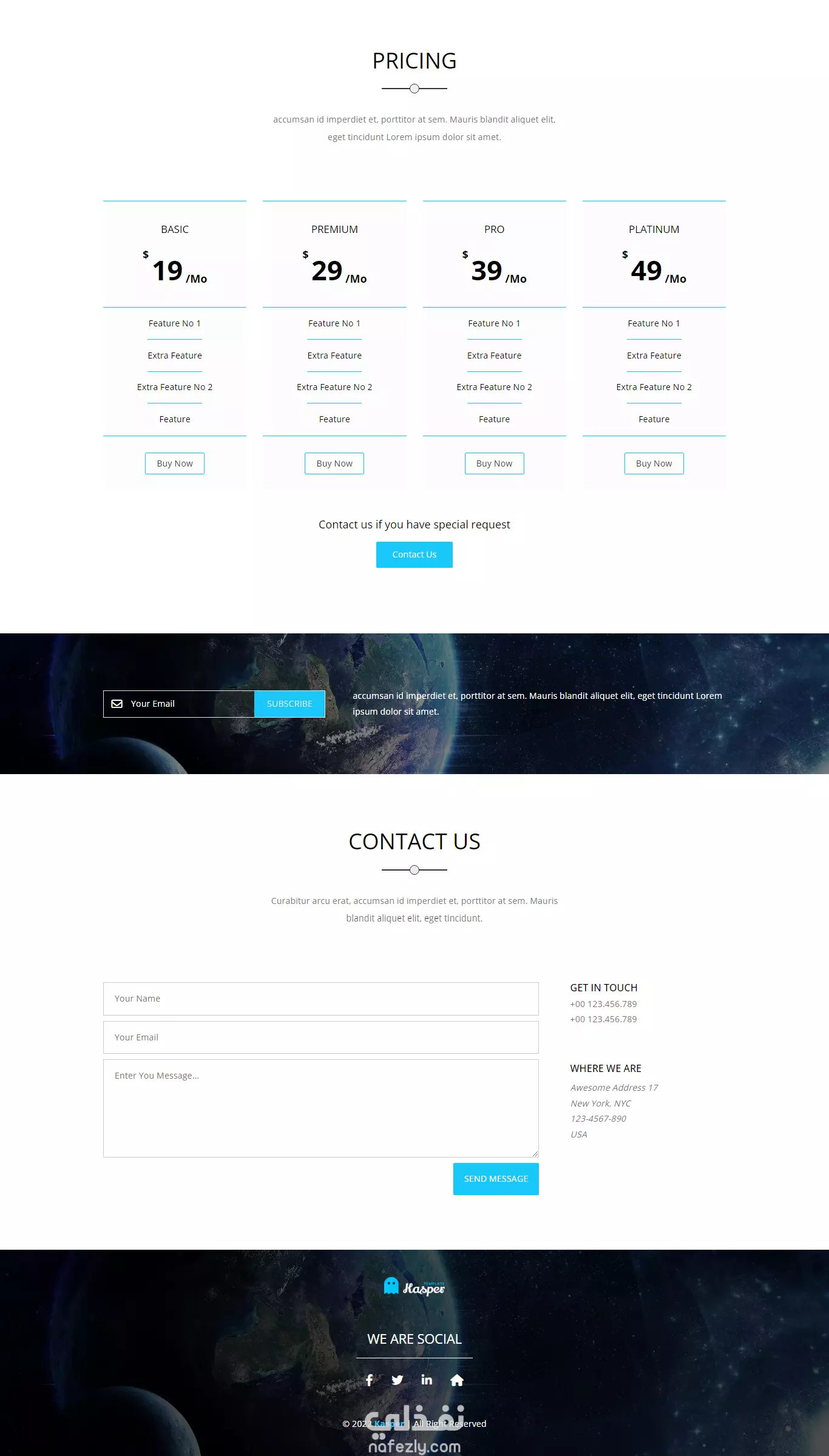 Kasper Template | نفذلي