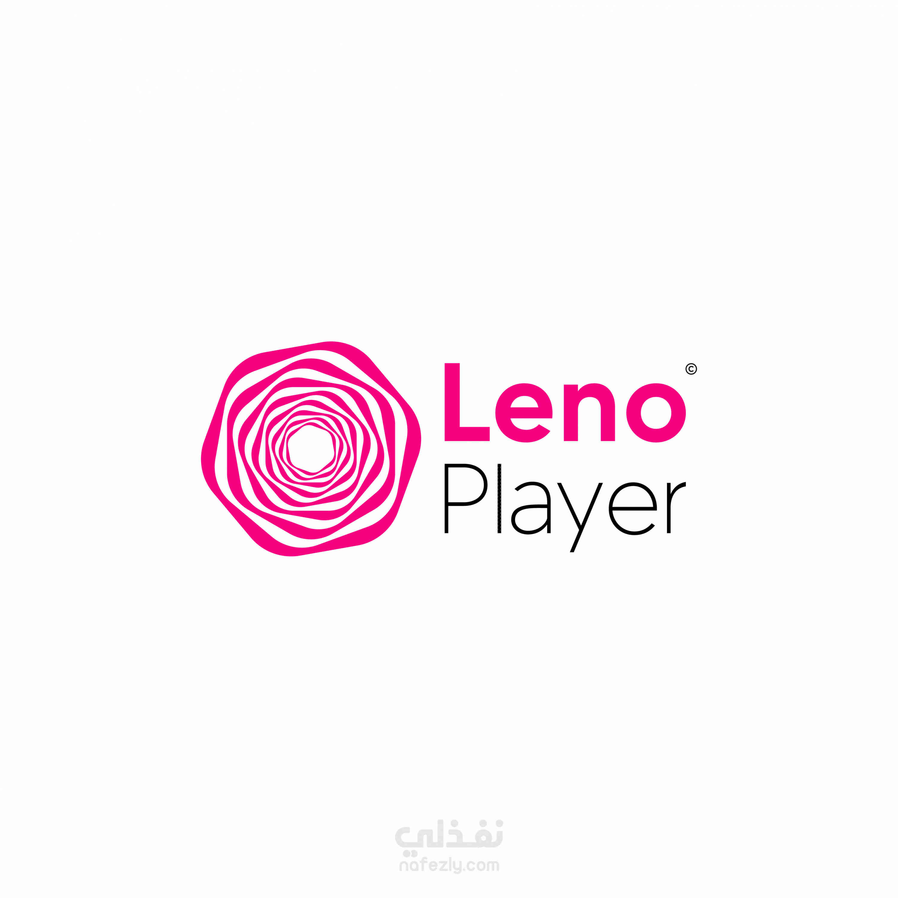 Leno player logo & brand identity | نفذلي