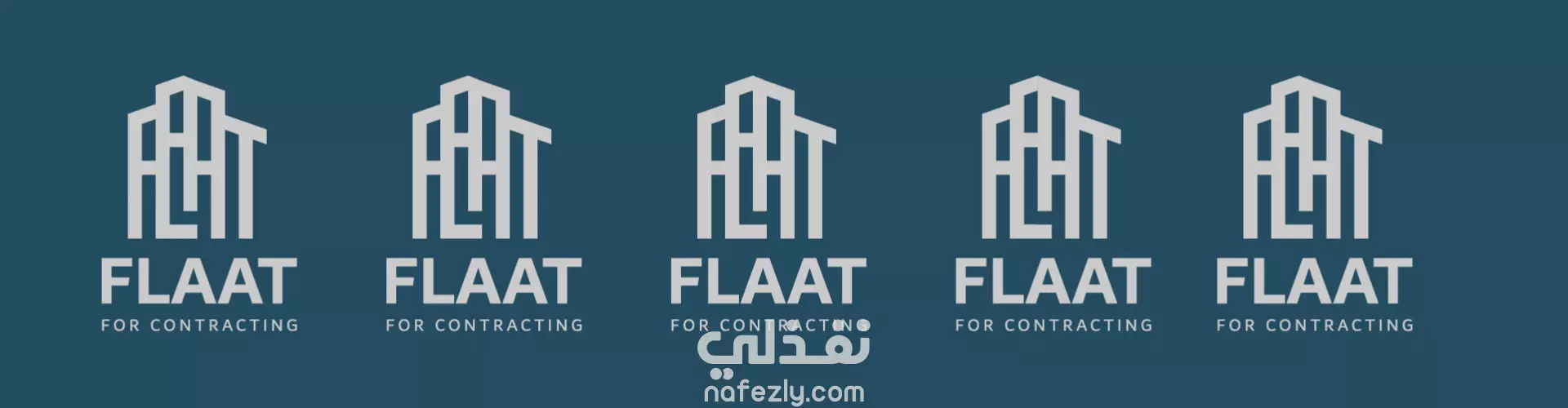 Logo for flaat company | نفذلي
