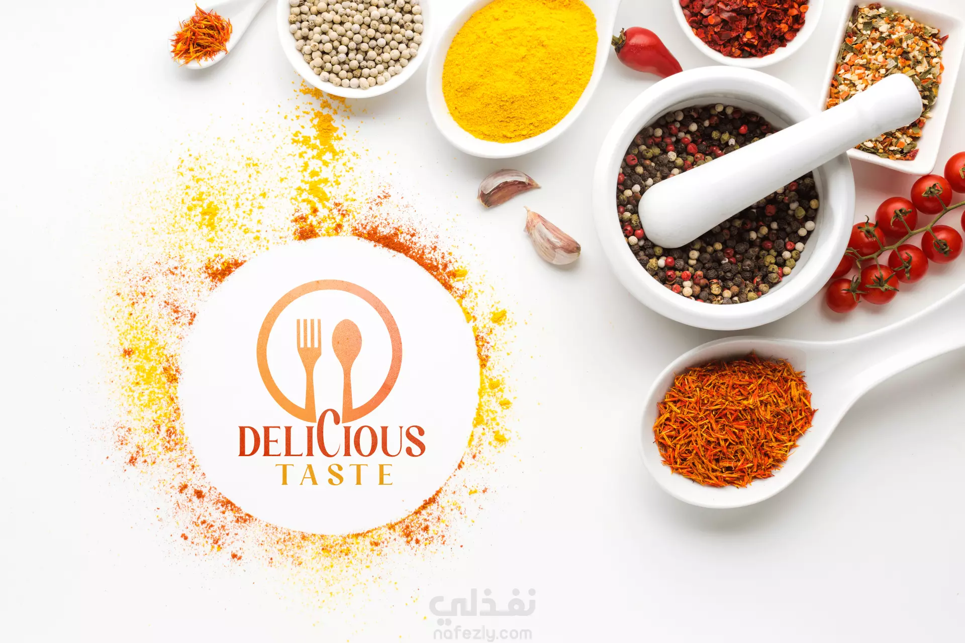 Delicious Taste Logo | نفذلي