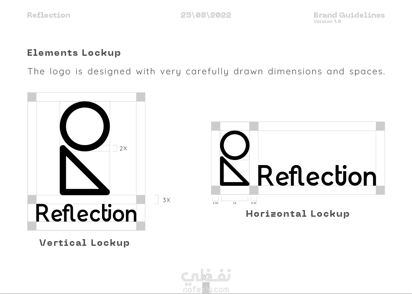 Art Reflection Brand Book | نفذلي