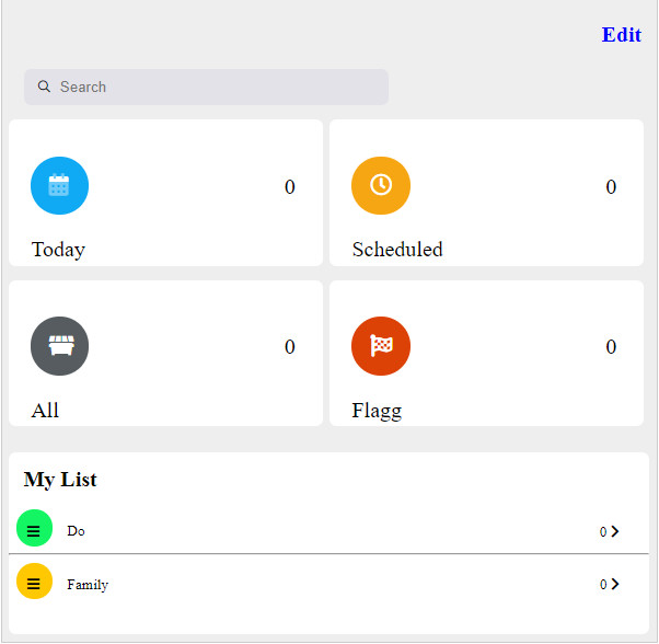 Reminder Menu App | نفذلي
