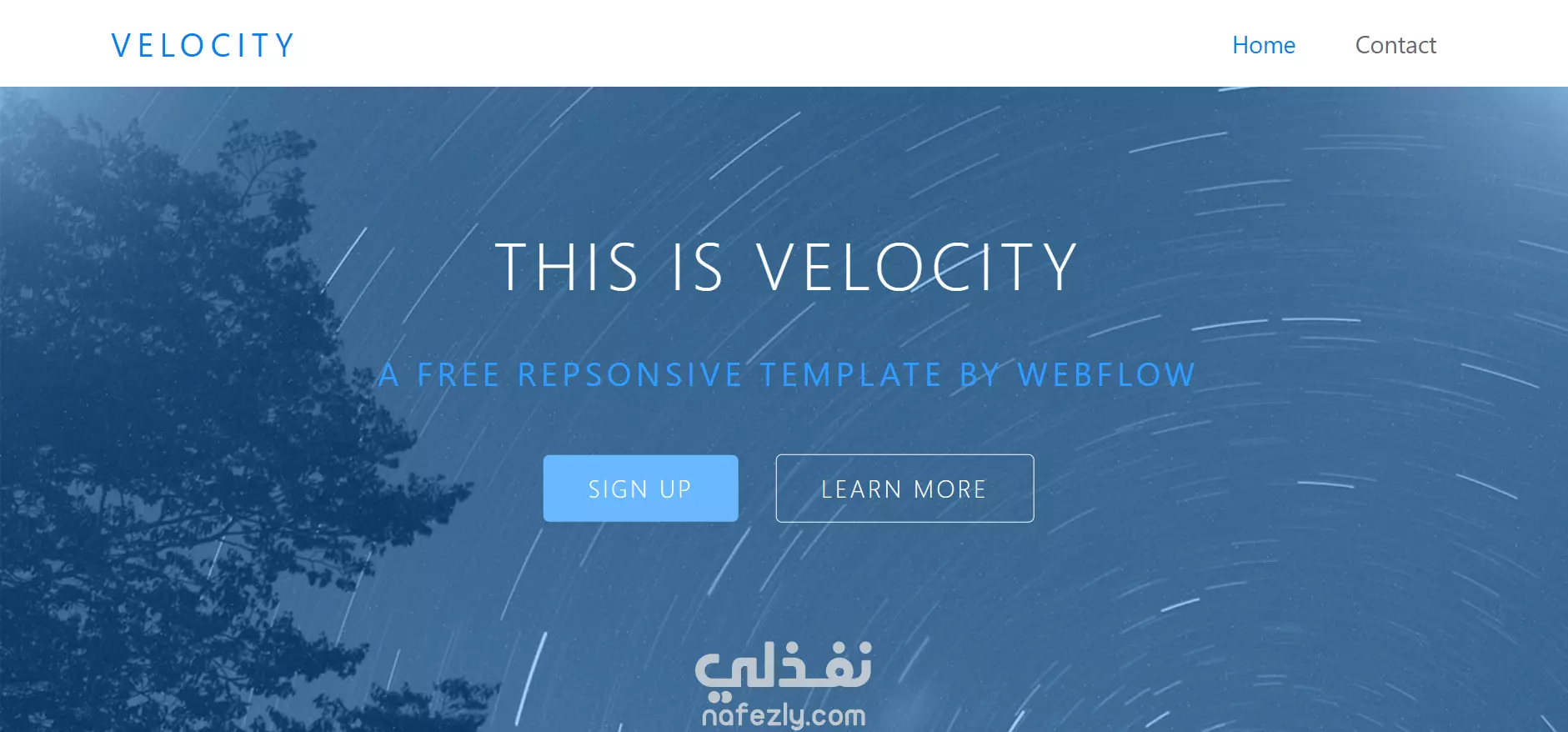 Velocity Template | نفذلي