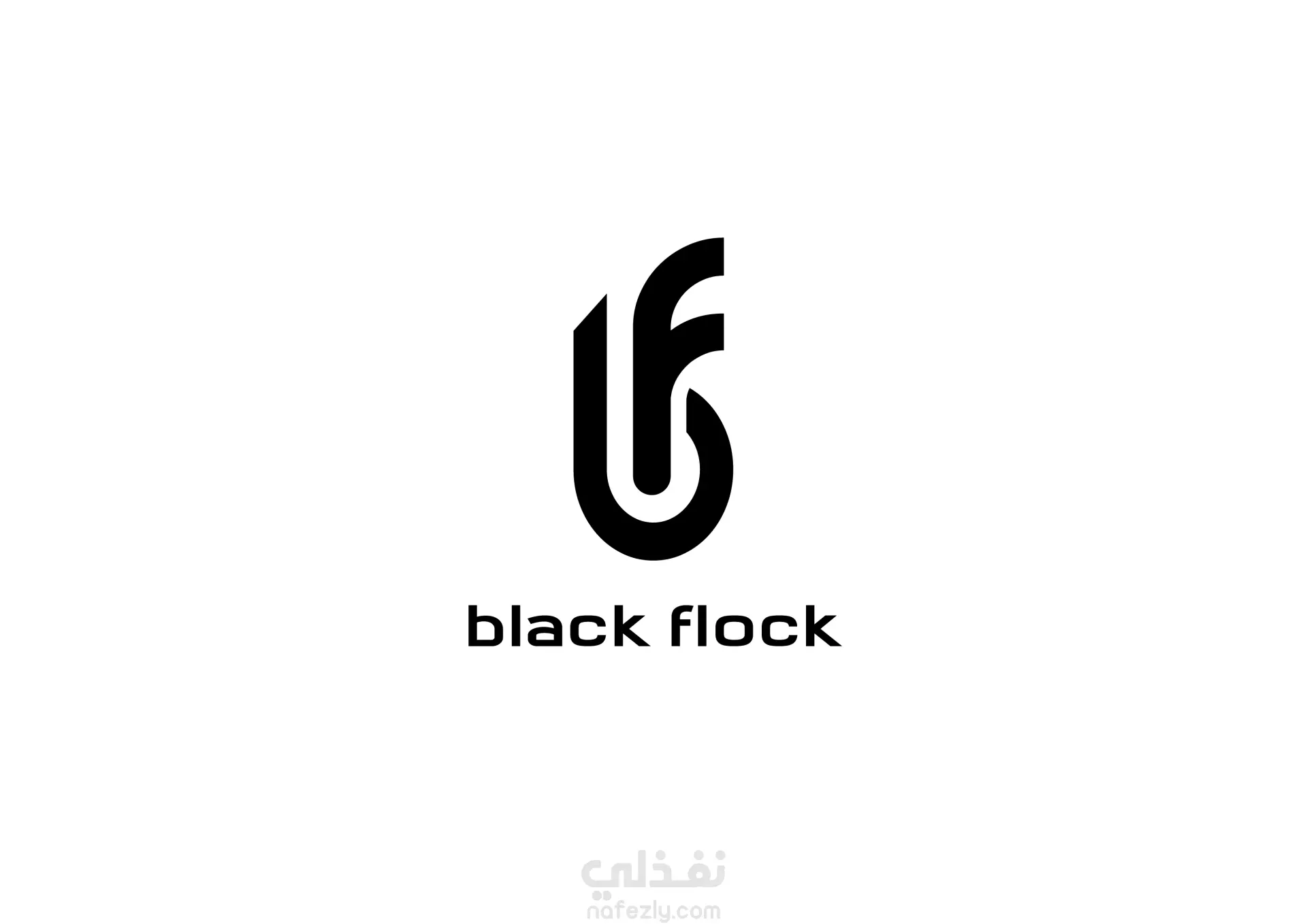 BLACK FLOCK - LOGO DESIGN | نفذلي