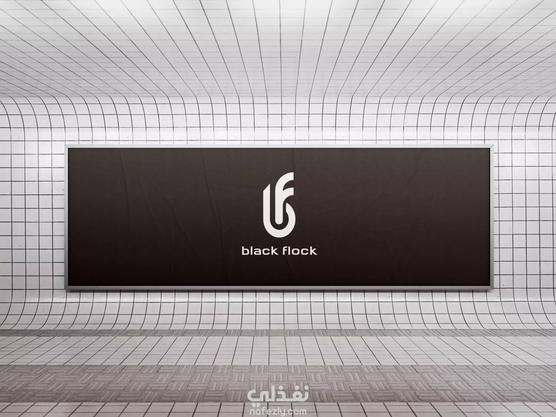 BLACK FLOCK - LOGO DESIGN | نفذلي