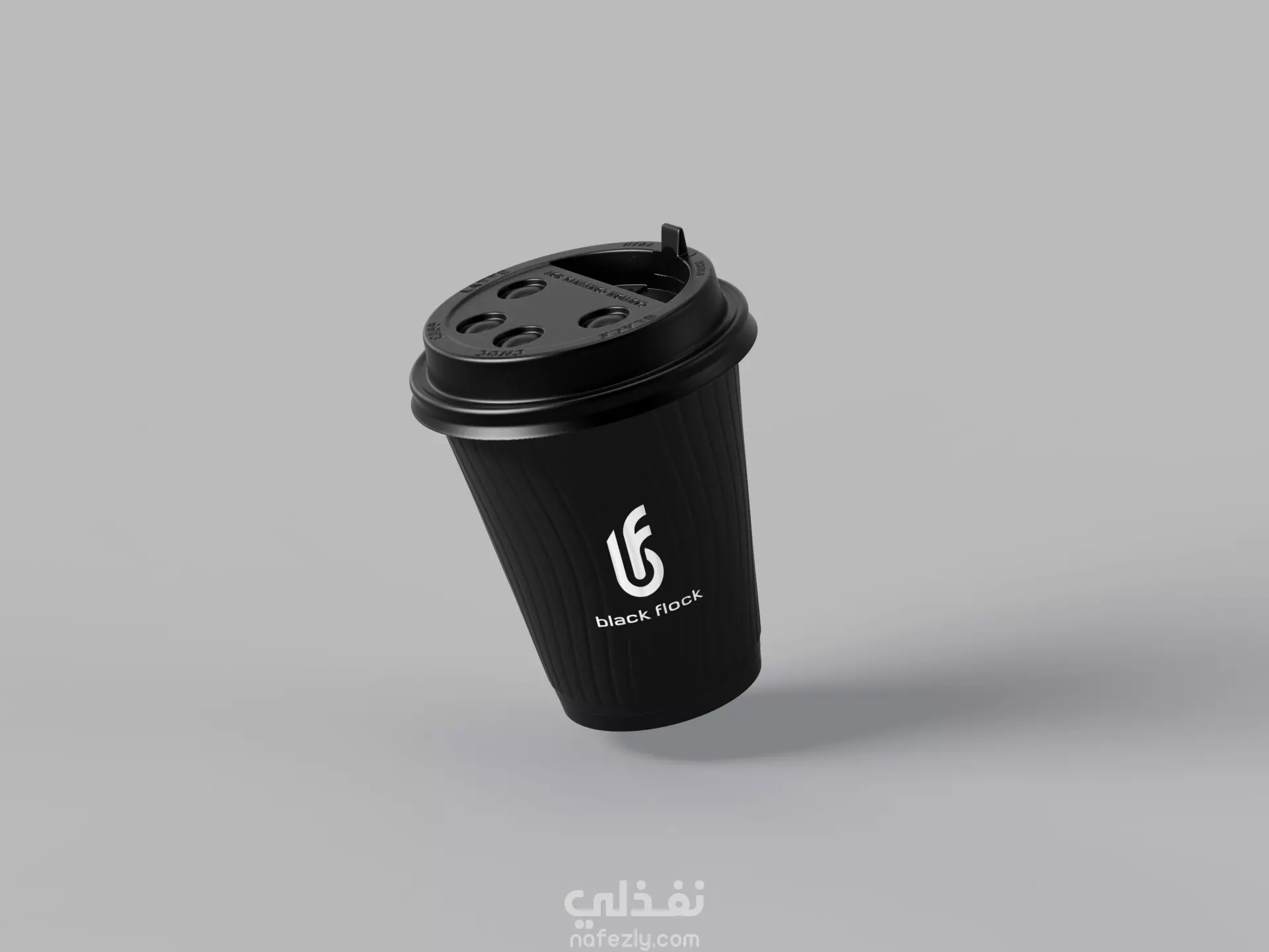 BLACK FLOCK - LOGO DESIGN | نفذلي