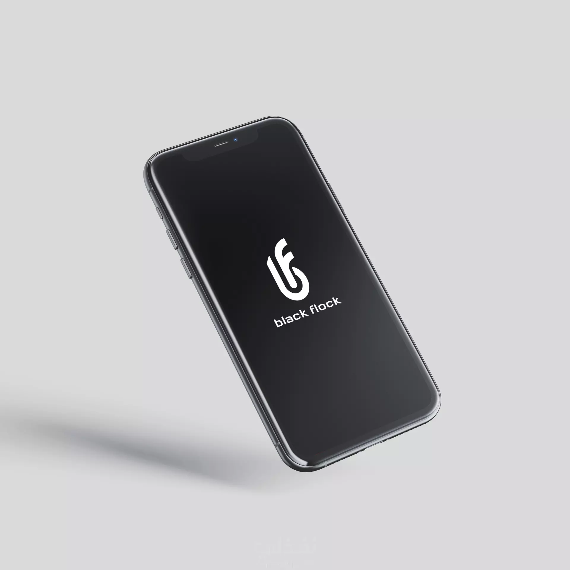 BLACK FLOCK - LOGO DESIGN | نفذلي