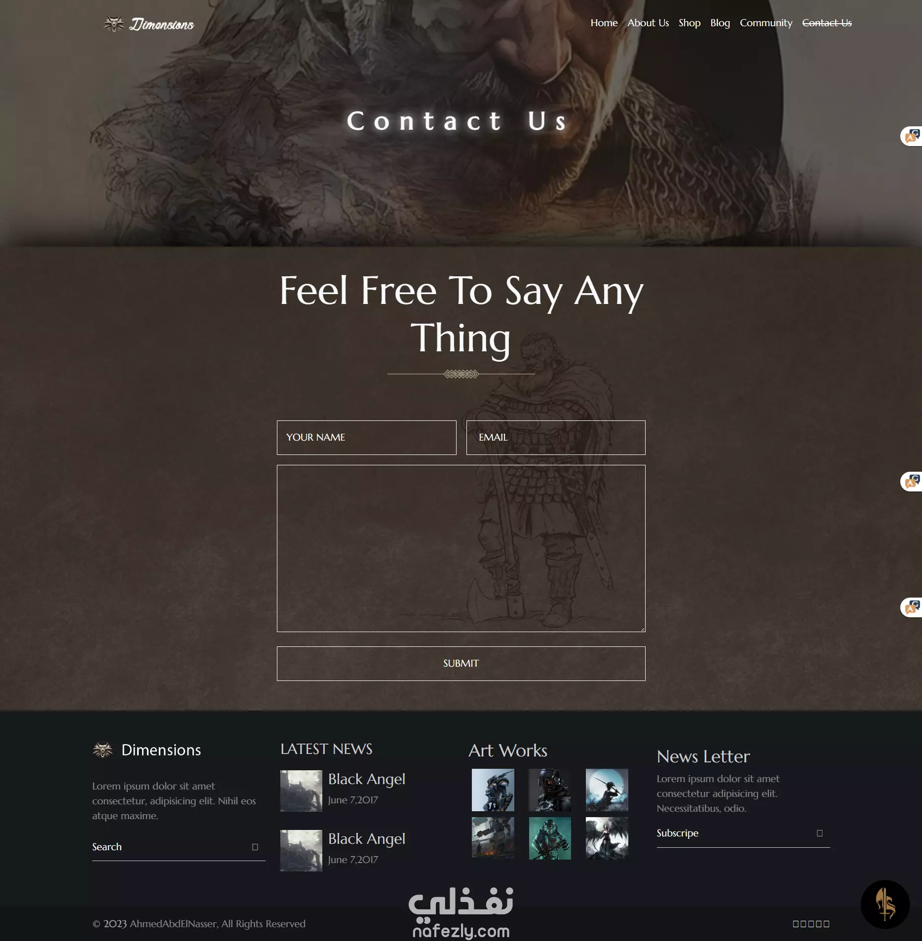 The Another Dimension - Ecommerce | نفذلي