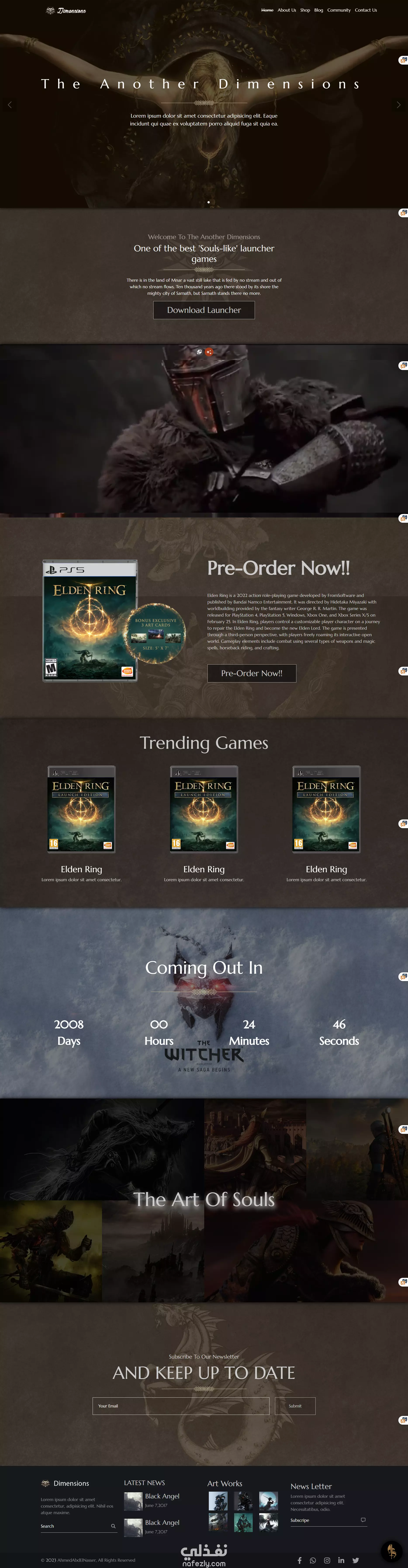 The Another Dimension - Ecommerce | نفذلي