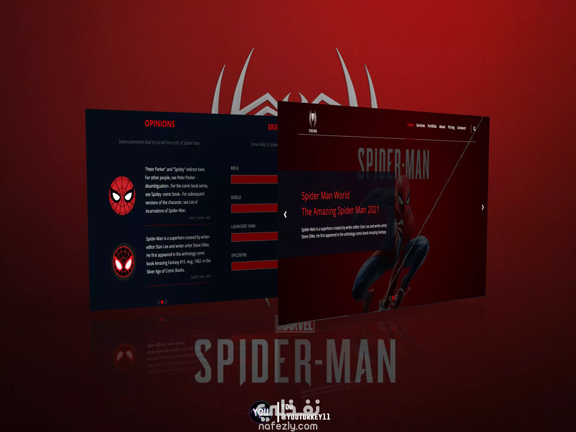 Spider-Man Website | نفذلي