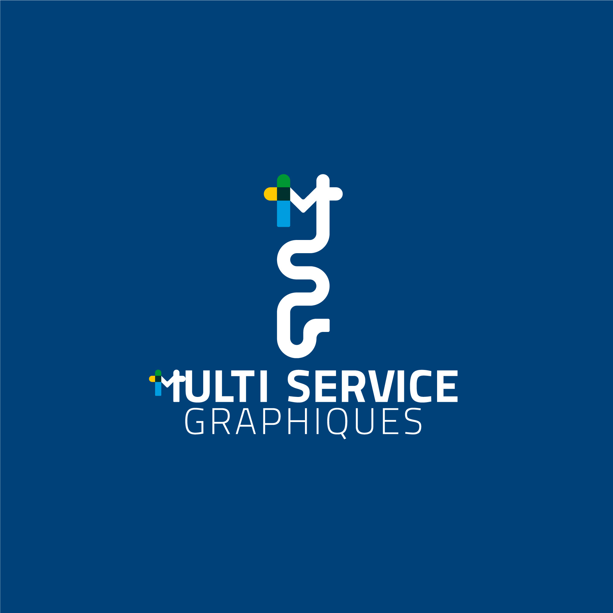 Multi service Graphique Logo Design | نفذلي