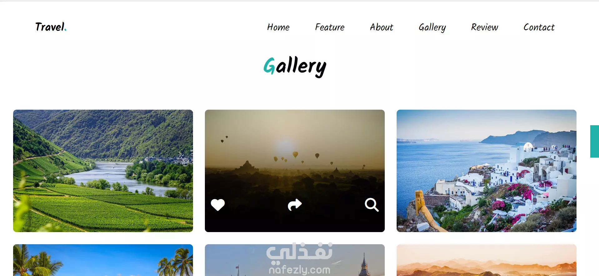 responsive tour website | نفذلي