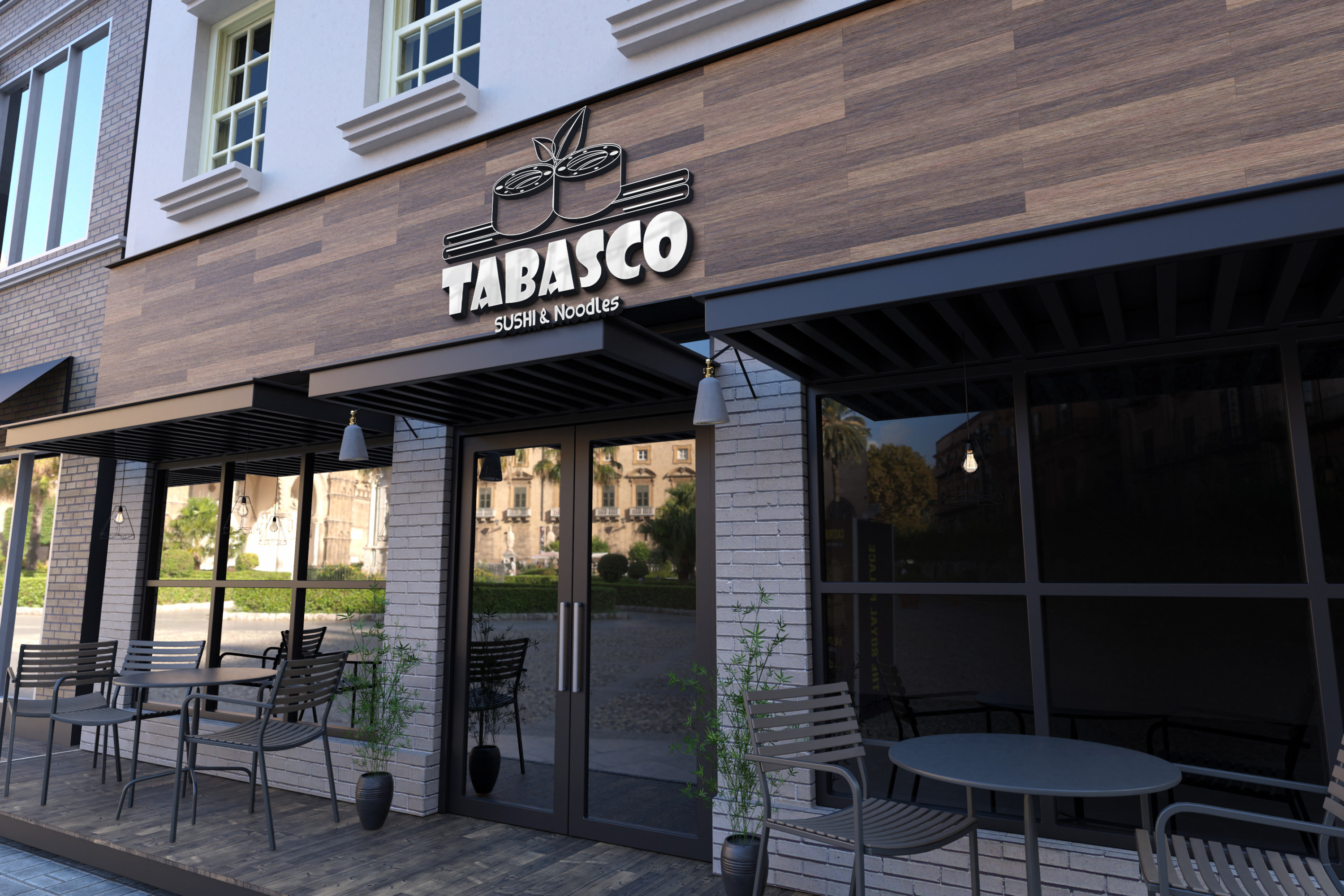 tabasco restaurant branding | نفذلي