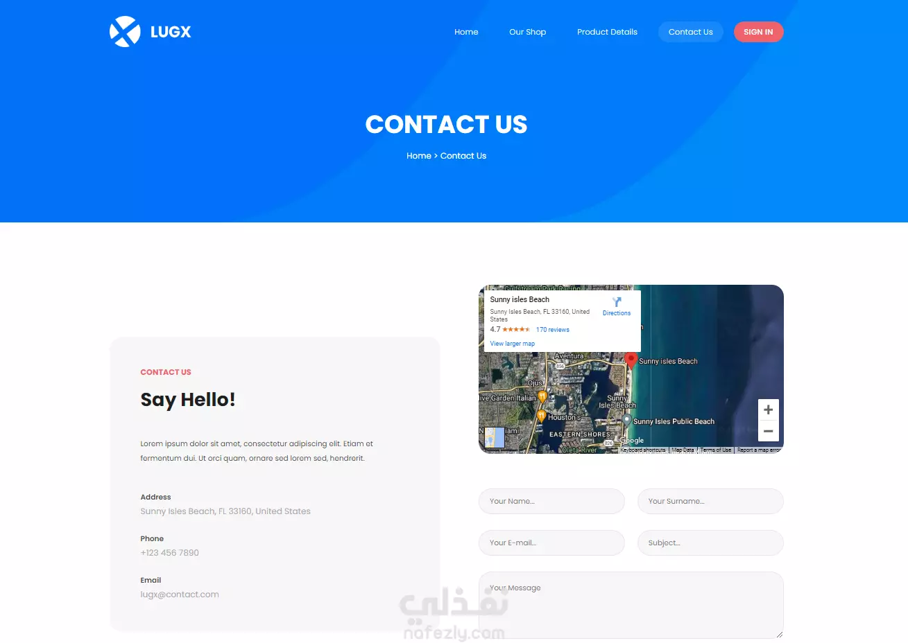 LUGX Gaming Website | نفذلي