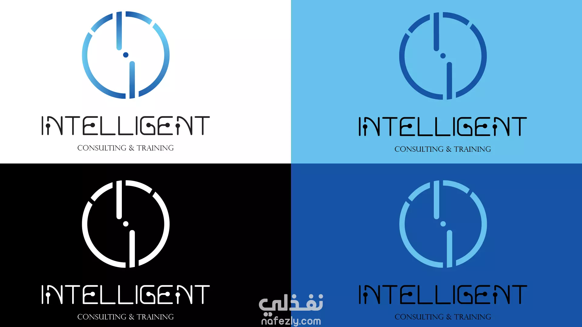 intelligent logo | نفذلي