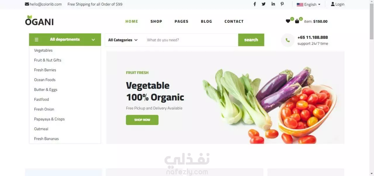 Ogani Website | نفذلي