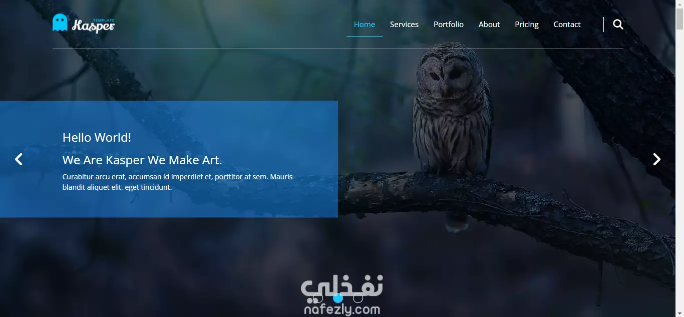 Kasper Template | نفذلي