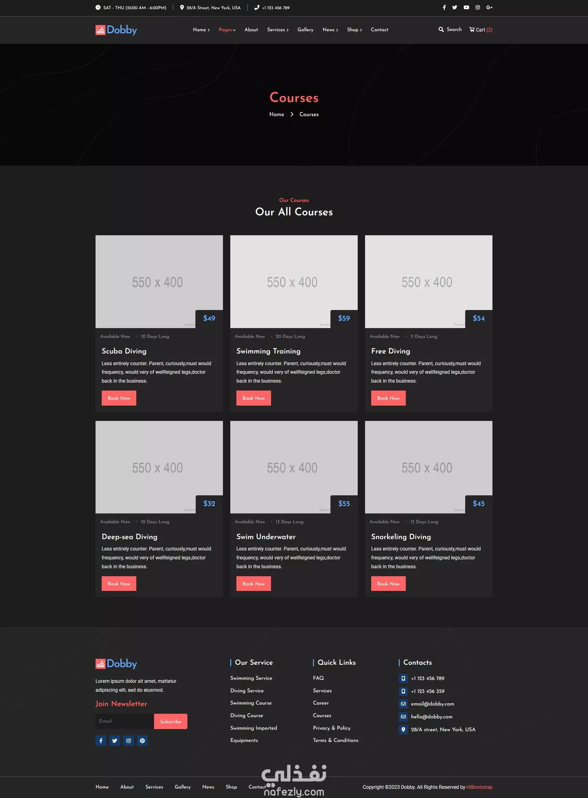 برمجة و تصميم و تطوير موقع باستخدام إطار عمل Php Laravel Html Bootstrap Css Javascript