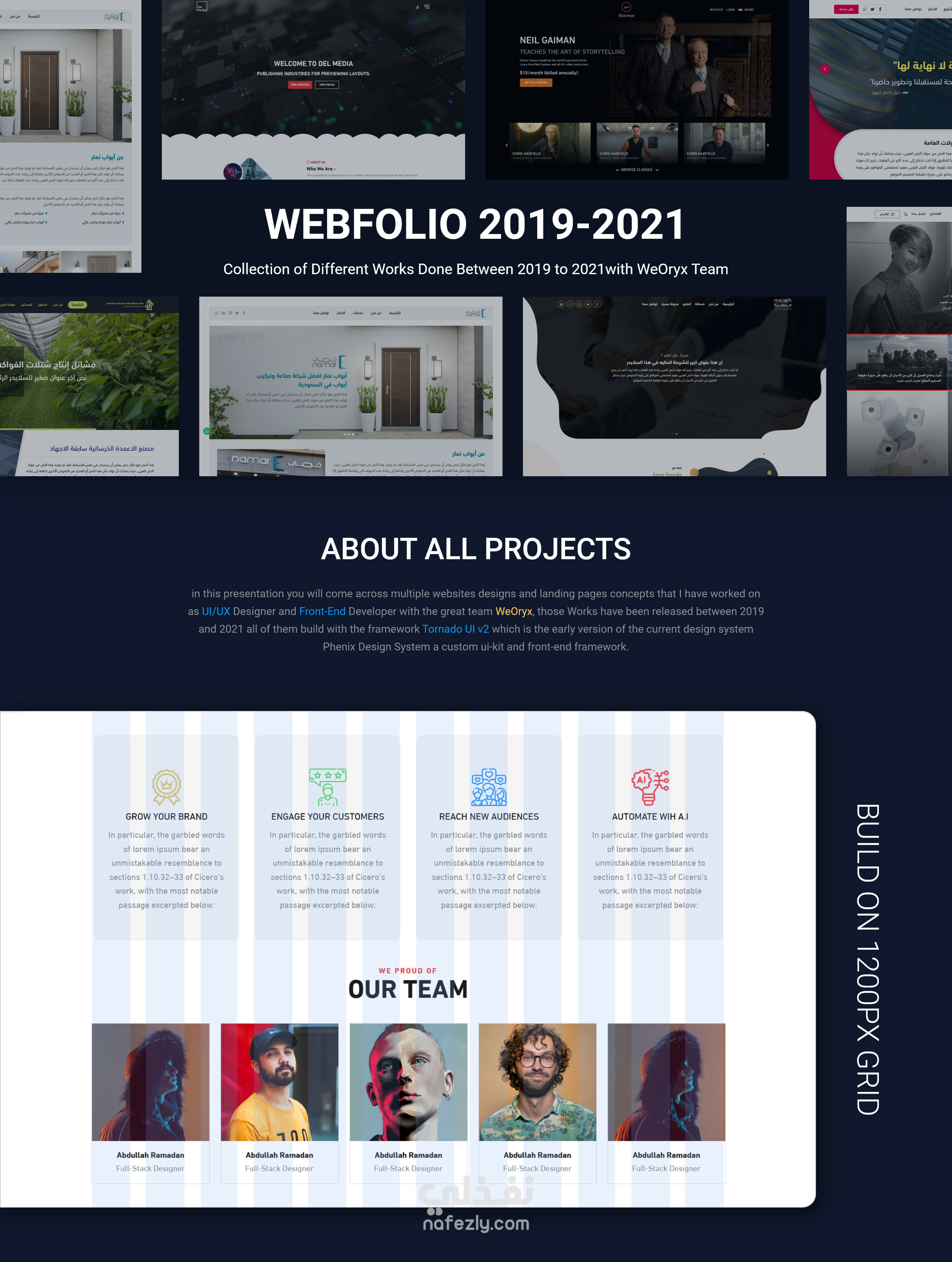 Webfolio 2019-2021 | نفذلي
