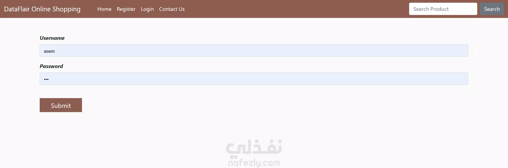 Python Online Shopping System project | نفذلي