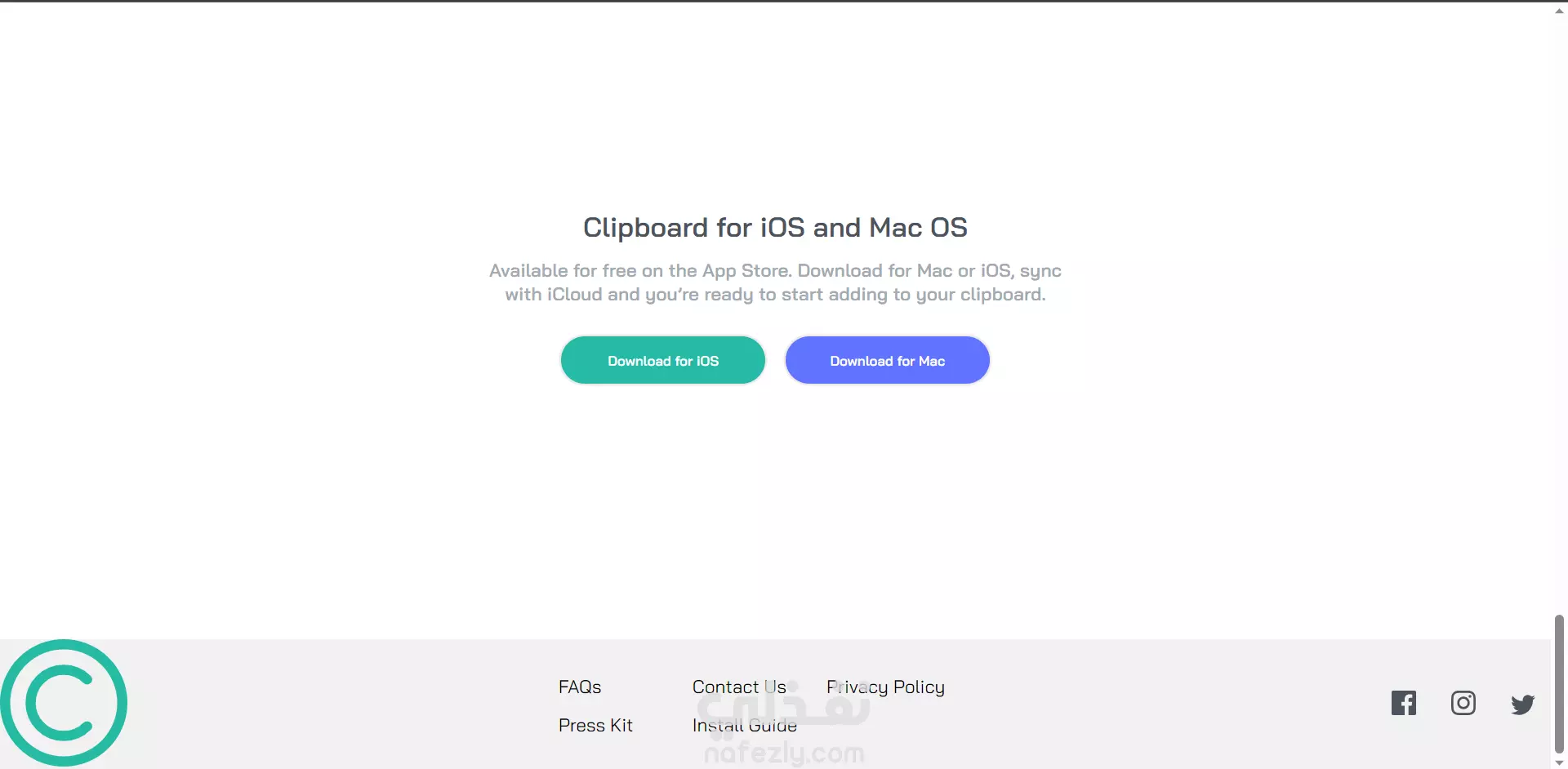 Frontend Mentor Clipboard Landing Page نفذلي