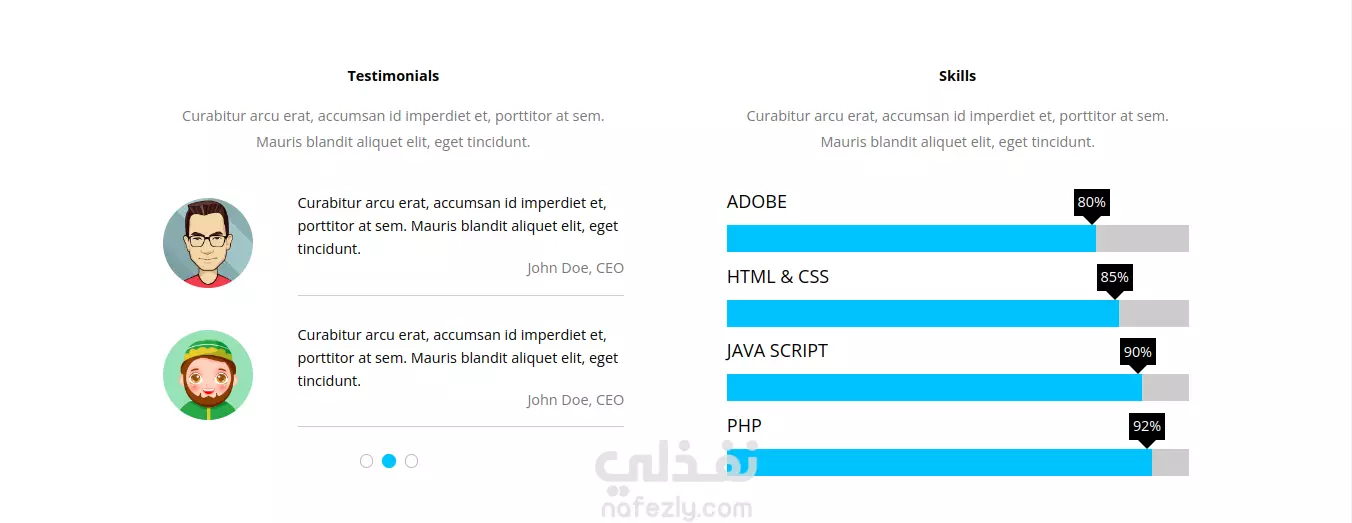 نموذج Kasper باستخدام Html و css | نفذلي