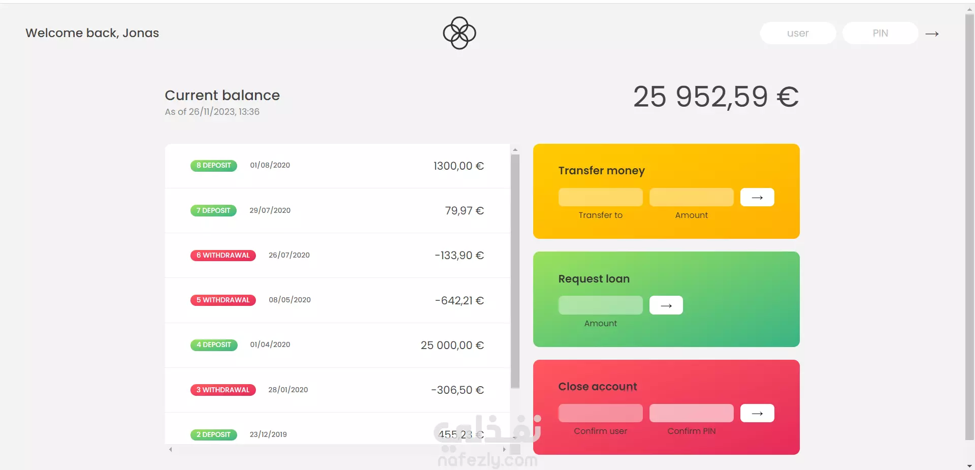 Bankist_App | نفذلي